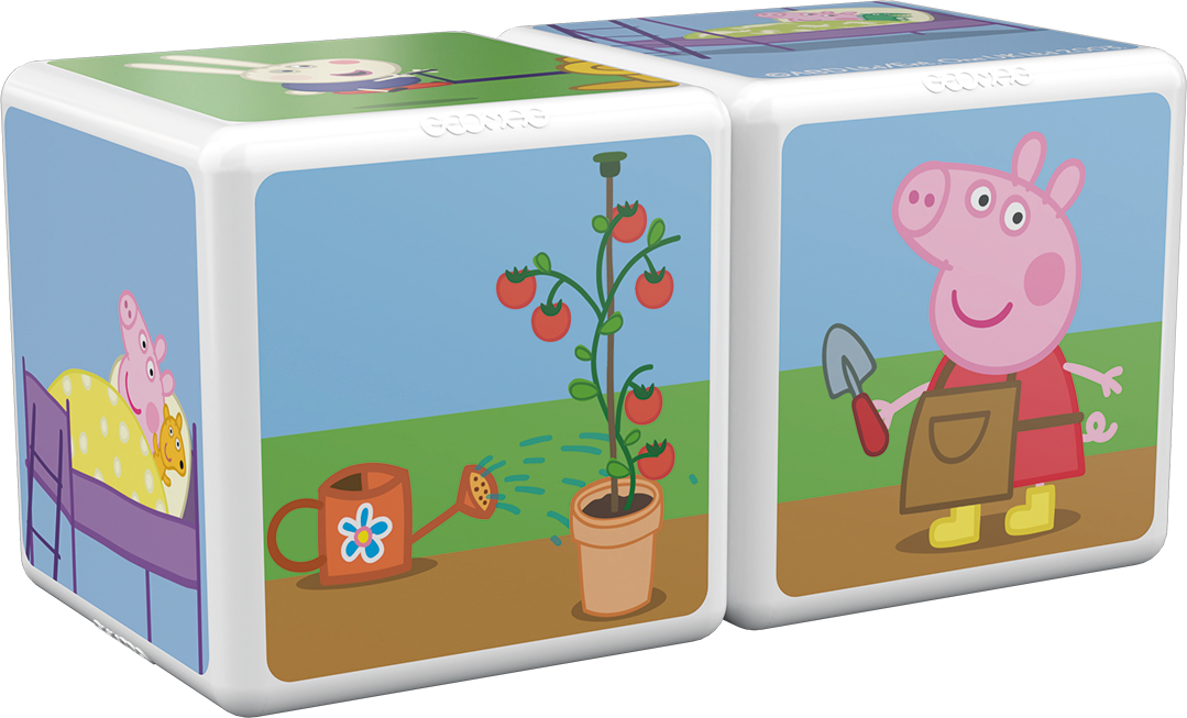 Giochi Preziosi Magicube - Peppa Pig Une Journée Avec Peppa (2 Cubes ...