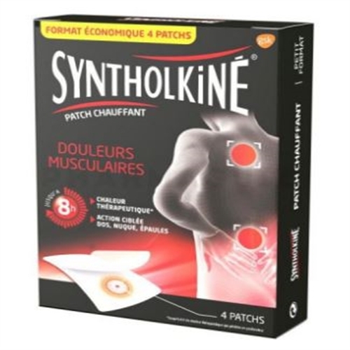 Syntholkine patchs chauffants petit format x 4 au meilleur prix | E.Leclerc