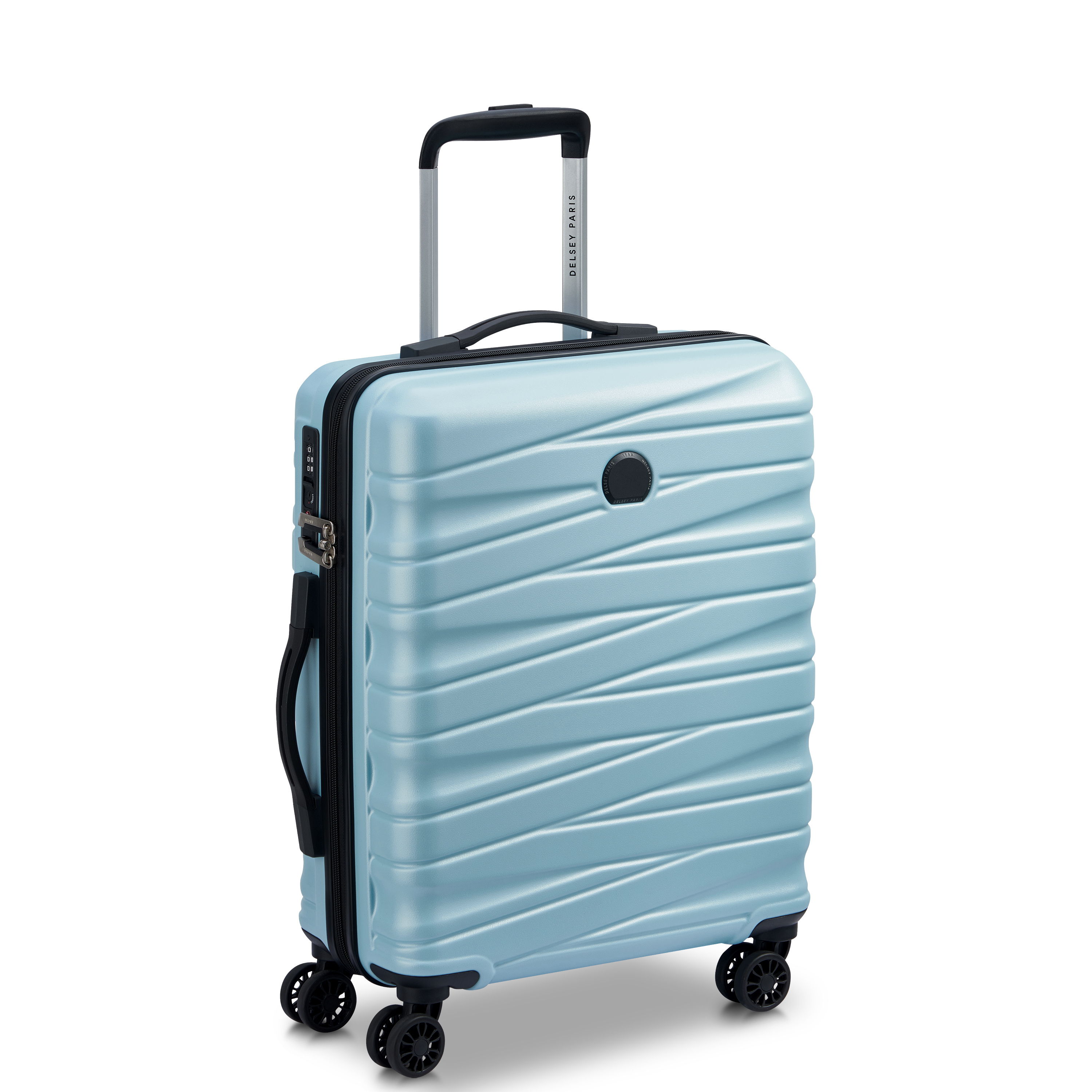 Valise 55cm ABS vert d eau TIPHANIE DELSEY au meilleur prix | E.Leclerc