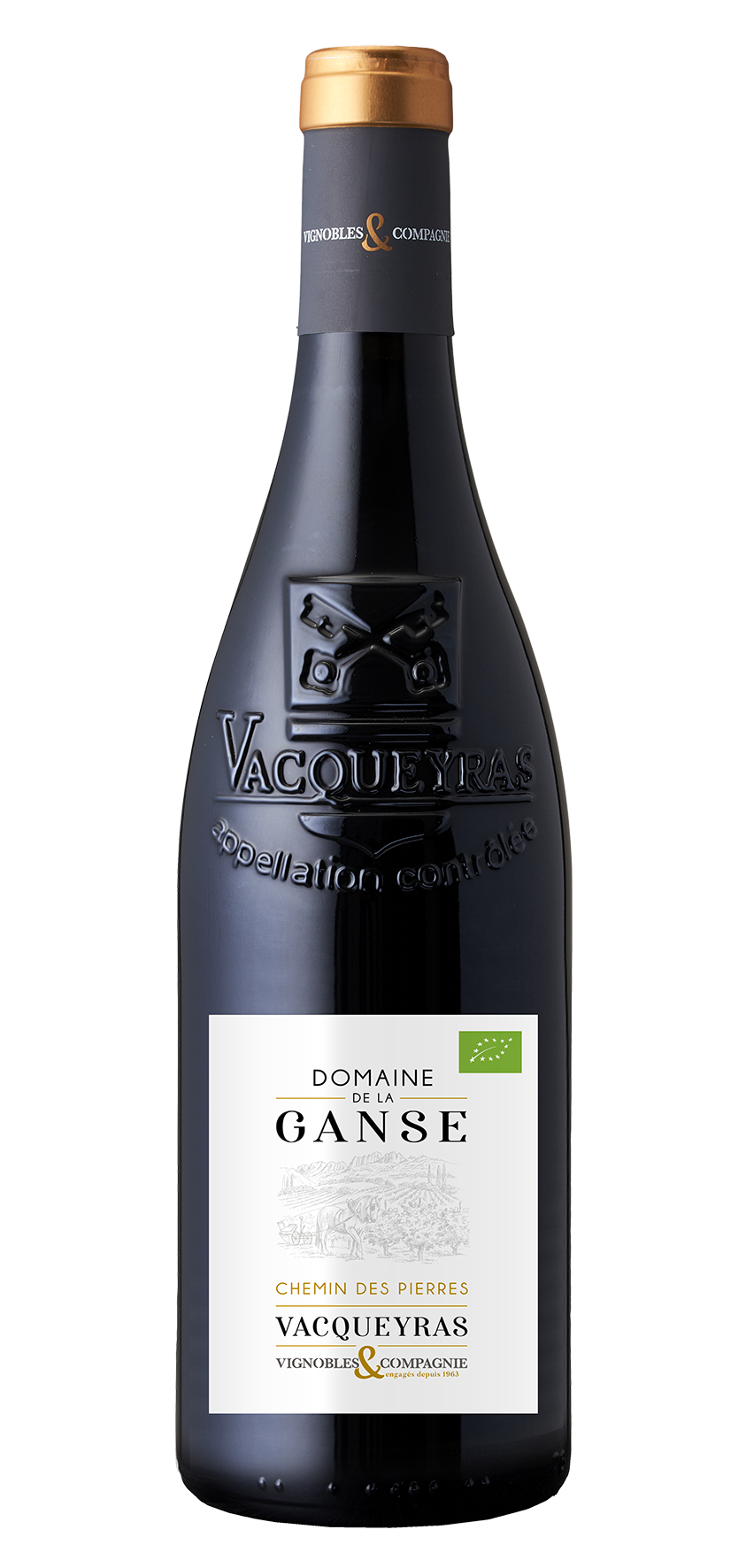 Domain de la Ganse BIO, 2020 - Vacqueyras AOP - Rouge - 75 cl au ...