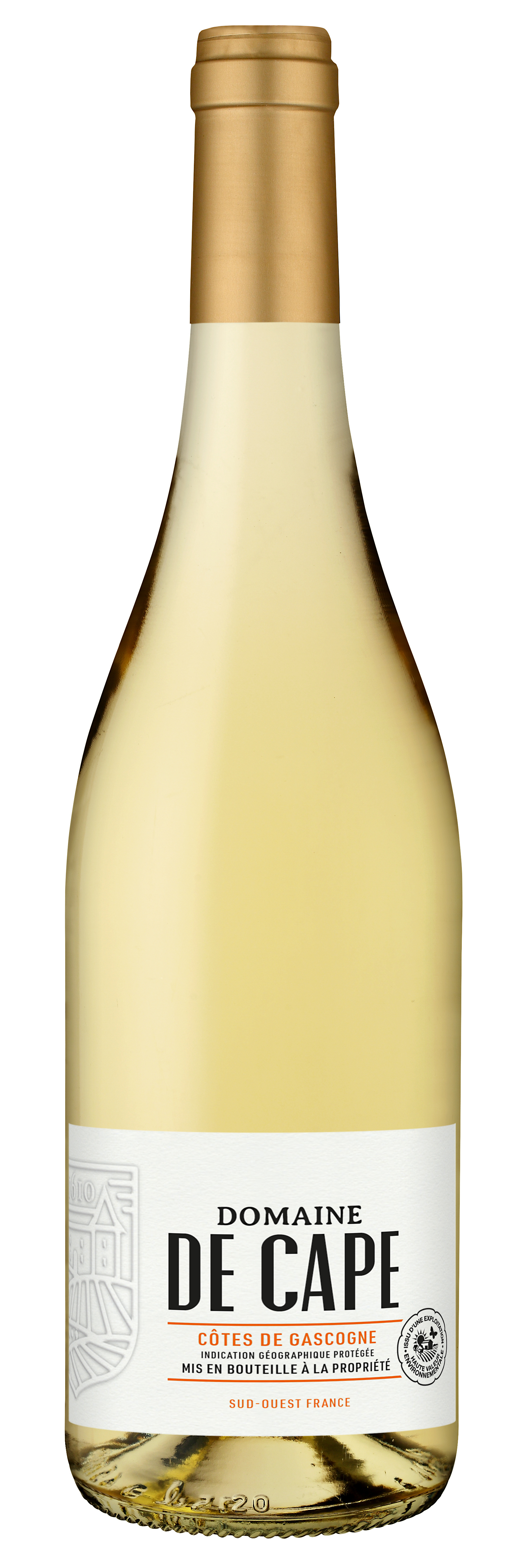 Domaine de Cape, 2022 - Côtes de Gascogne IGP - Blanc Moelleux - 75 cl ...