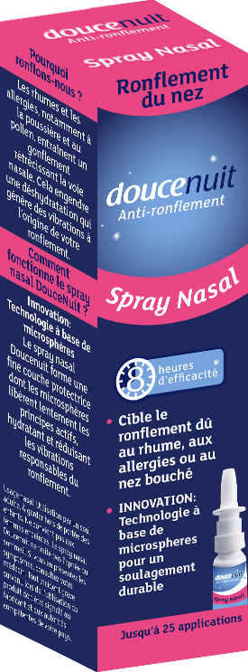 Spray nasal anti-ronflement la nuit 10ml au meilleur prix | E.Leclerc