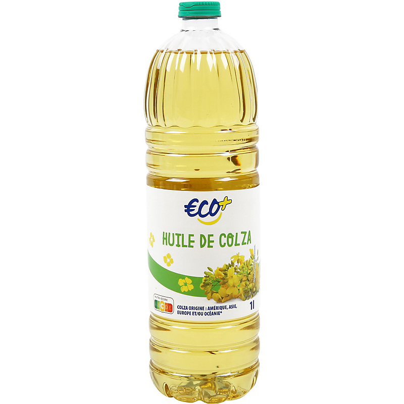 Huile de colza - 1L - ECO + au meilleur prix | E.Leclerc