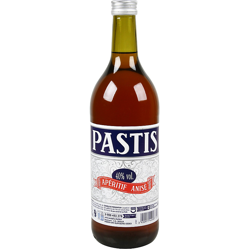 Pastis 40% - 1l - ECO + au meilleur prix | E.Leclerc