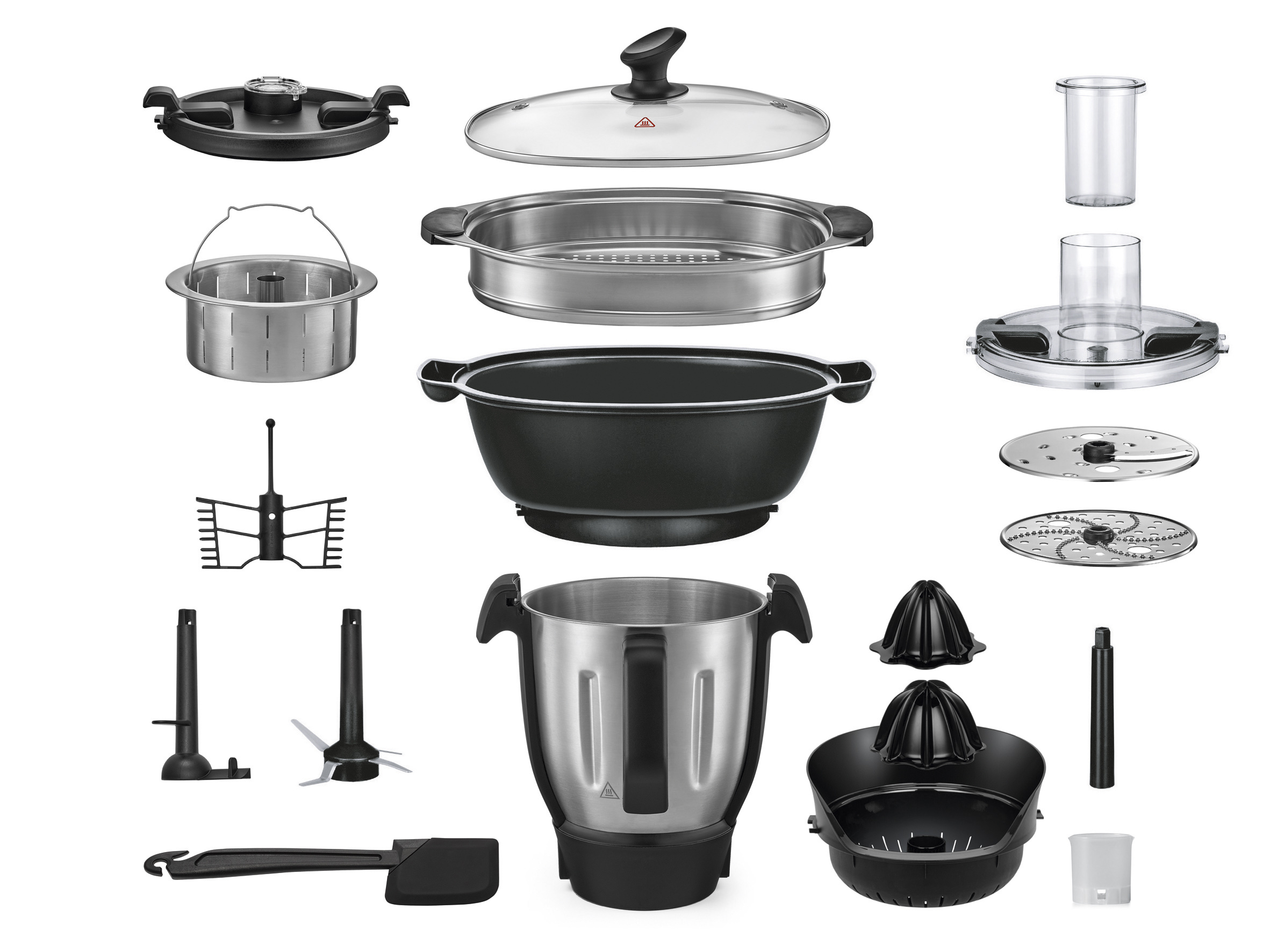 Robot cuiseur multifonctions avec bol xl,balance intégrée et écran ...