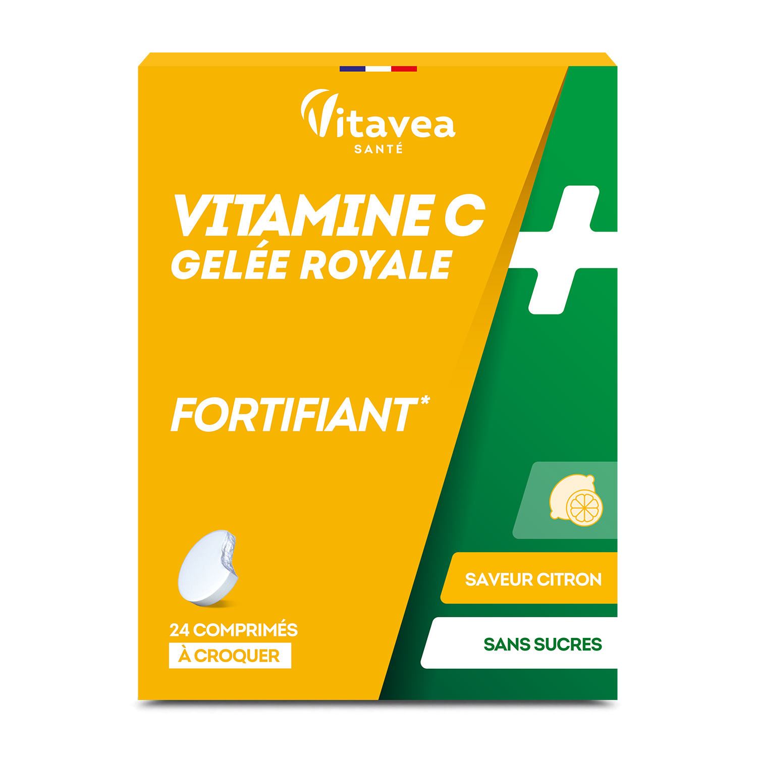Vitamine c + gelée royale fortifiant 24 comprimés au meilleur prix | E ...