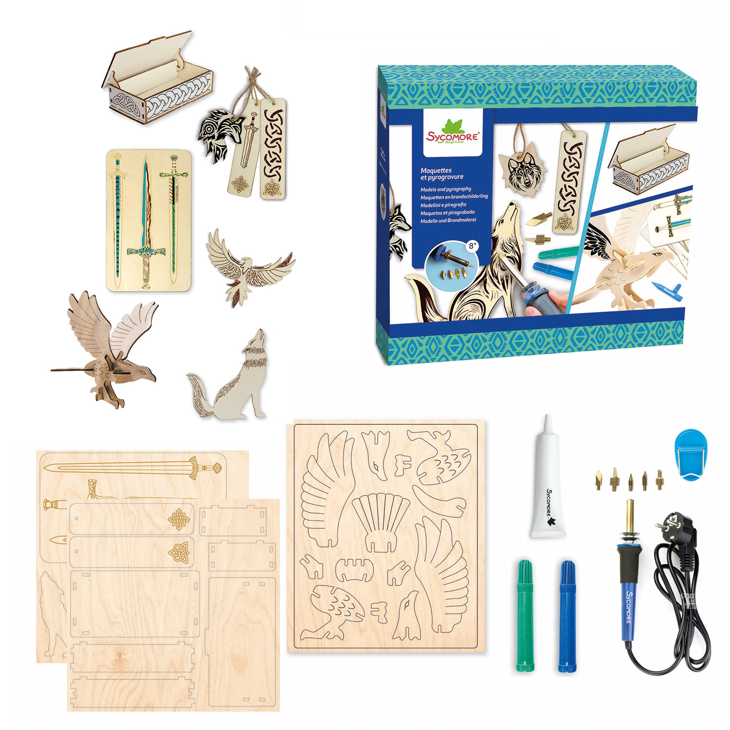 Lovely Box - Xl Maquettes Et Pyrogravure - Celtique au meilleur prix ...