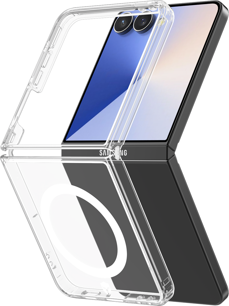 Coque renforcée Magnet Samsung Galaxy Z Flip 7 SLIM 2m Transparente ...