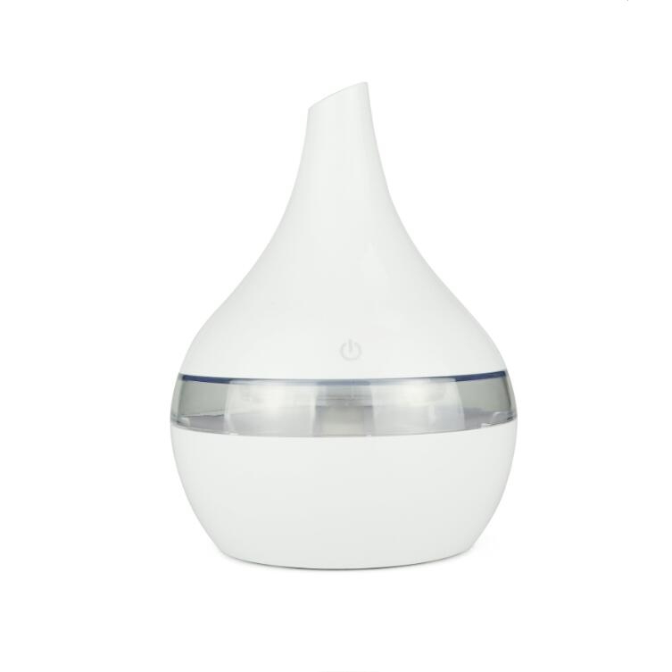 Diffuseur Huiles Essentielles Ultrasonique 300ml USB 2 PCS - Aromathérapie Silencieux Blanc ...
