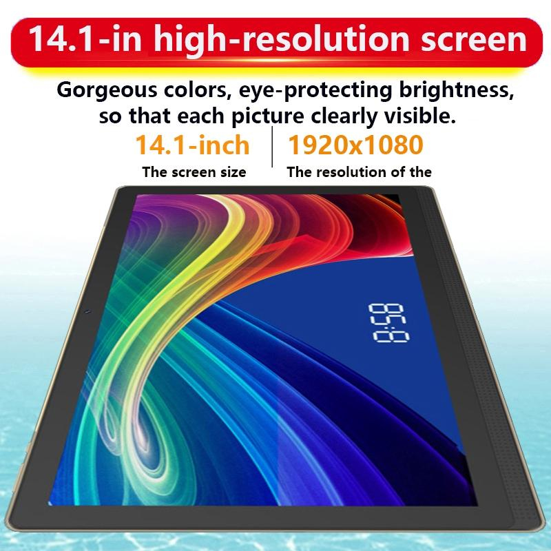 Tablette Tactile Android 14.1 Pouces 4G LTE 4GB+128GB Dual SIM GPS Or Bleu YONIS au meilleur ...