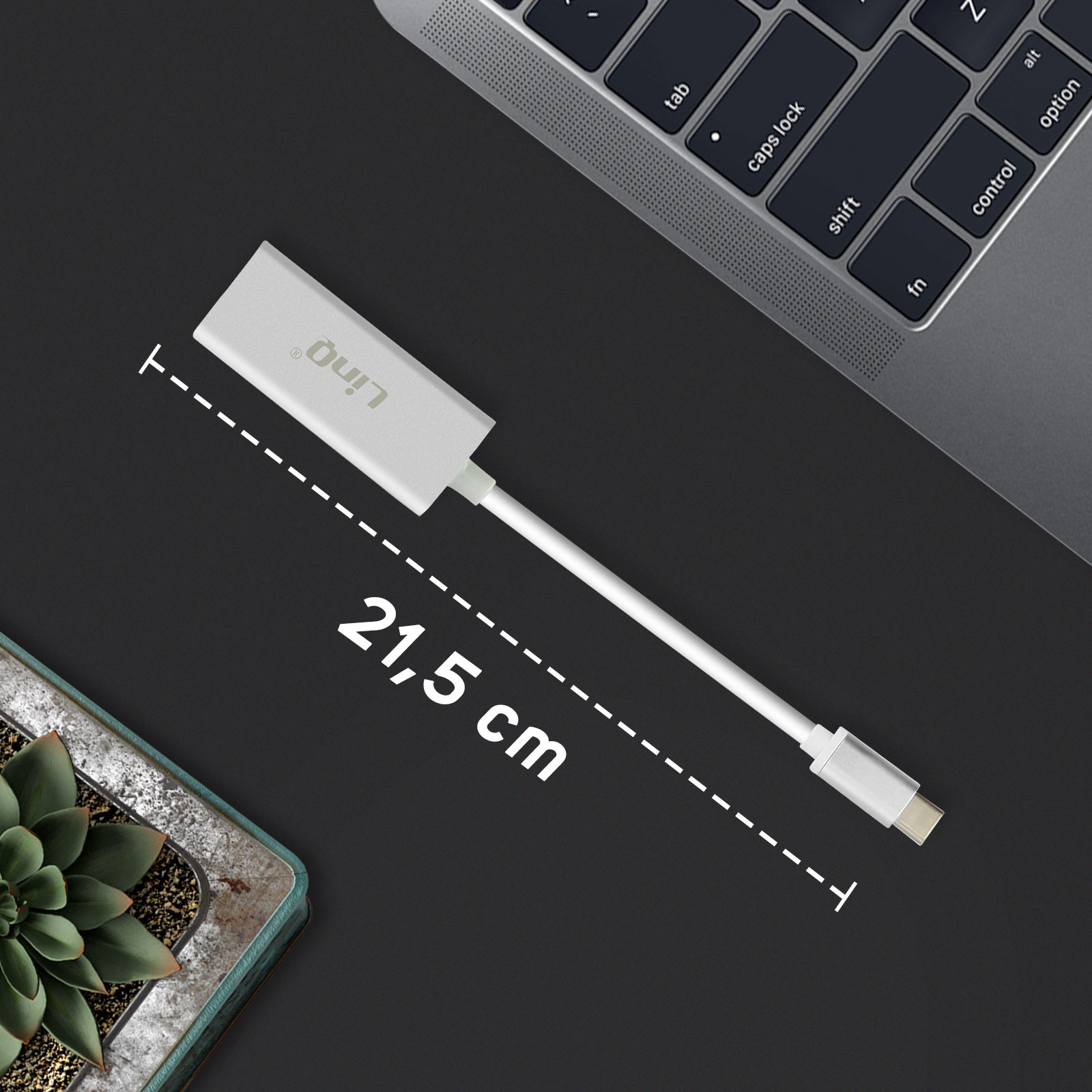 Adaptateur Ethernet vers USB-C Connexion Rapide Design Compact LinQ ...