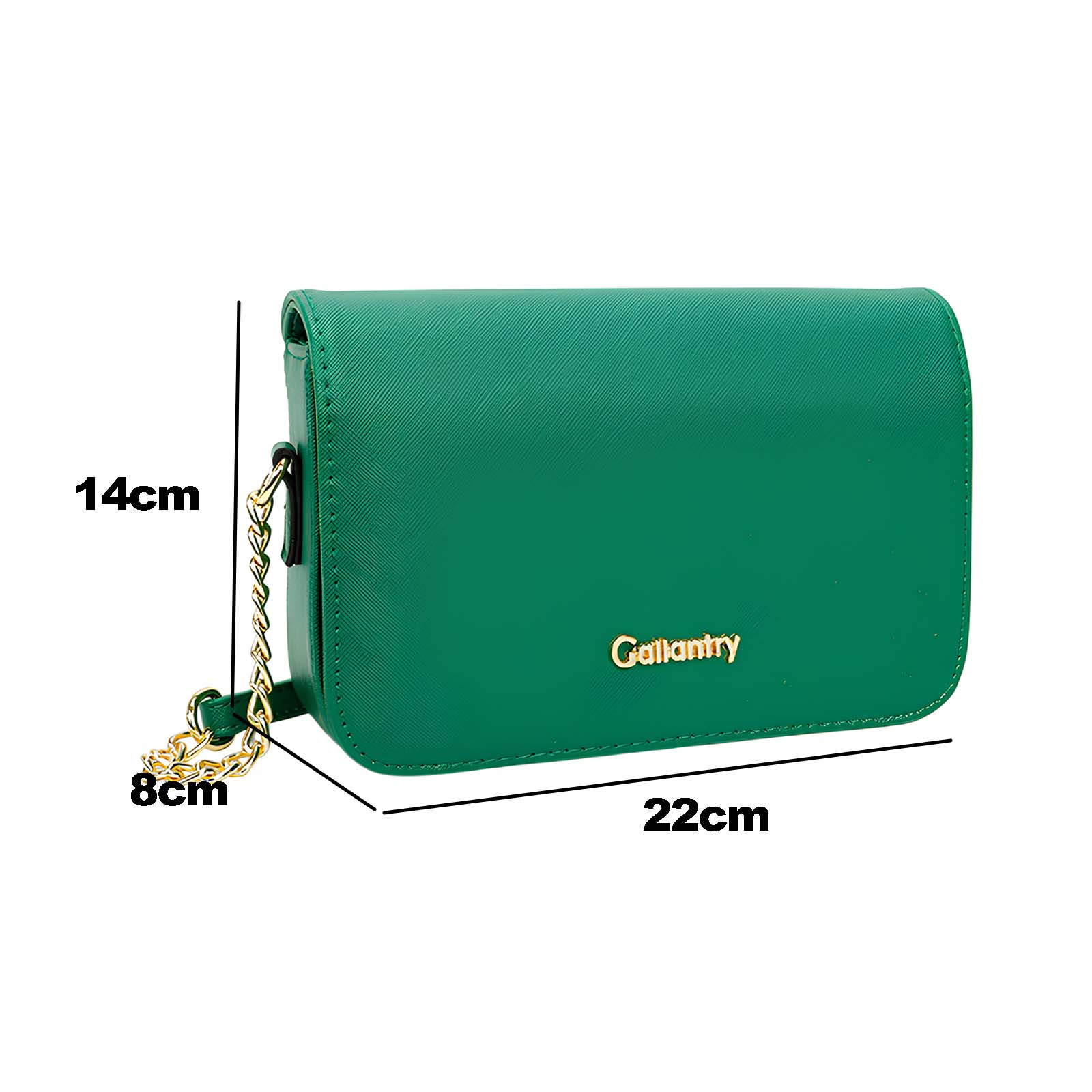 Gallantry Sac Bandoulière pour Femme Lisa Effet Grainé avec Rabat à ...