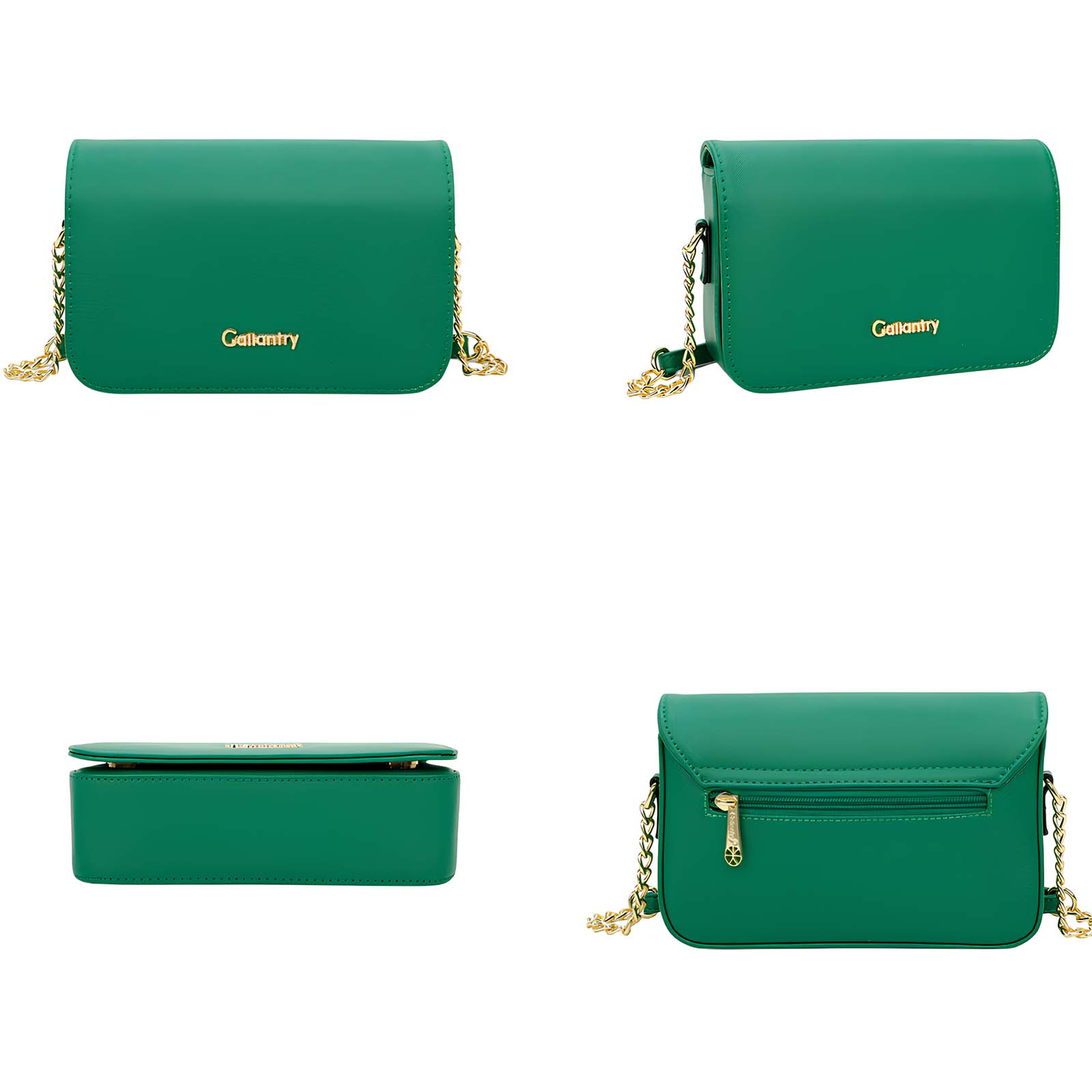 Gallantry Sac Bandoulière pour Femme Lisa Effet Grainé avec Rabat à ...