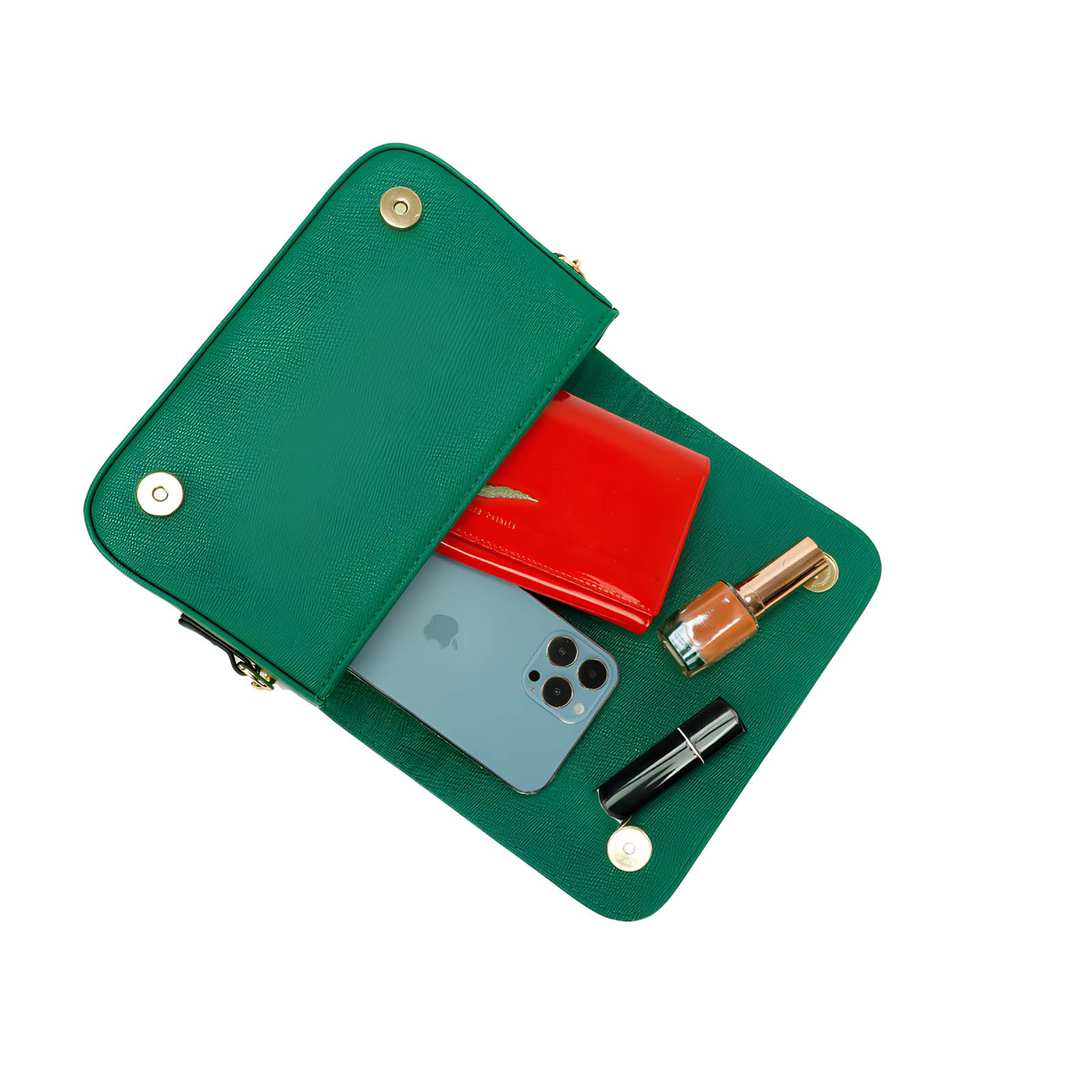 Gallantry Sac Bandoulière pour Femme Lisa Effet Grainé avec Rabat à ...