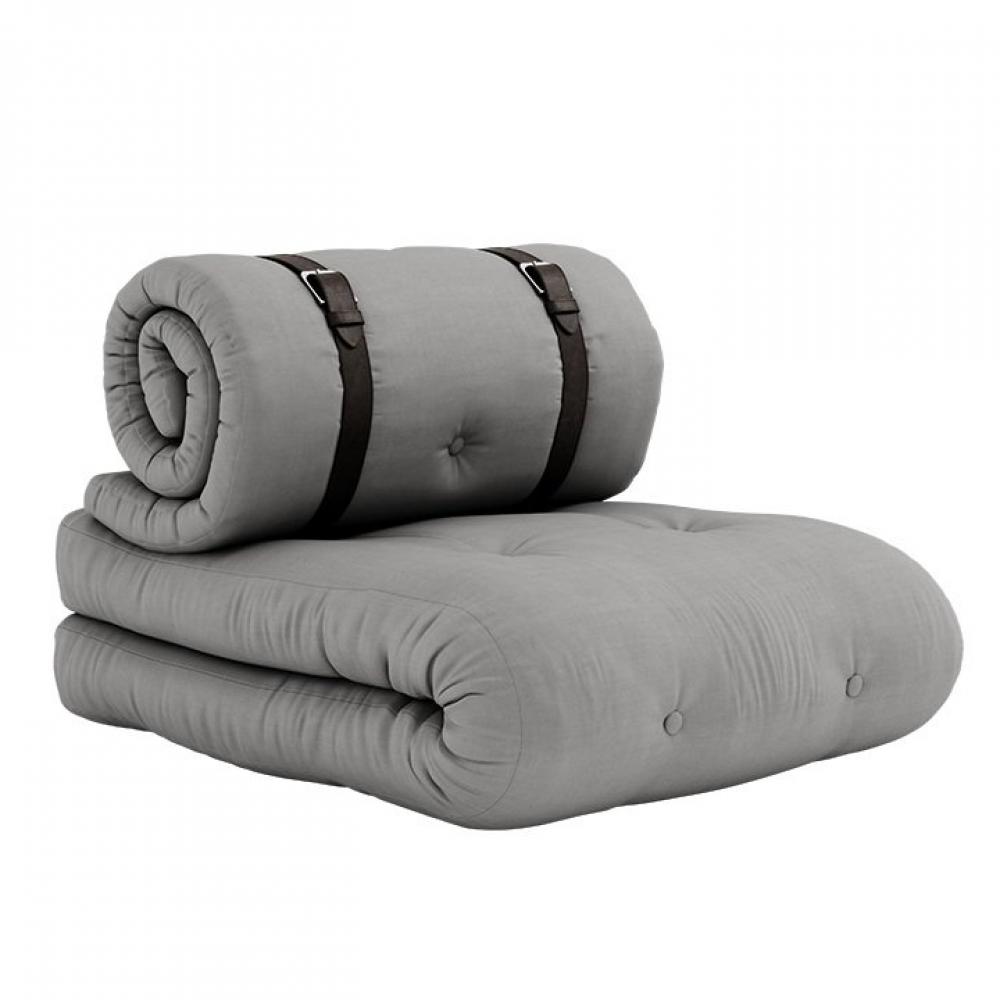 Fauteuil standard convertible BUCKLE-UP CHAIR couleur gris au meilleur ...