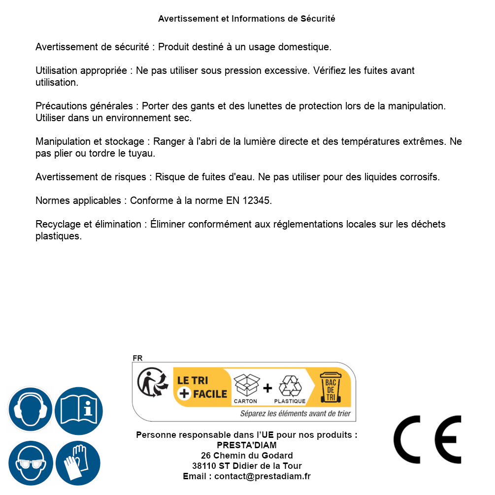 Tuyau Poreux 50m - Utilisation Extérieure - Flexible et Résistant ...