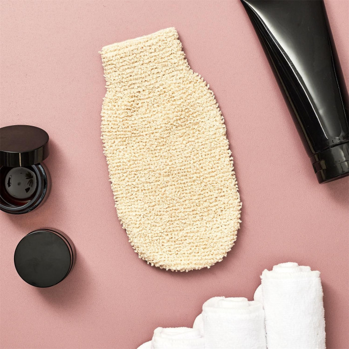 Cosmetic Club Gant Exfoliant en Jute pour Soin du Corps CRT-24 ...