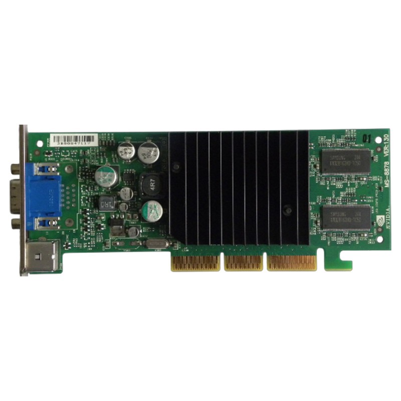Carte Graphique Nvidia Geforce4 MX 420 8873 64 Mo DDR AGP VGA S-Video ...