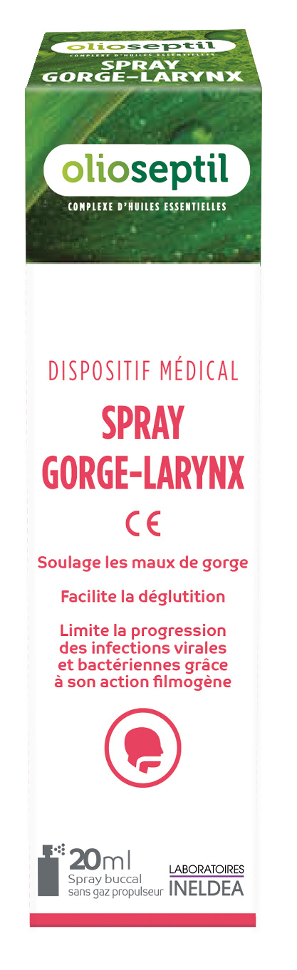 Olioseptil Gorge Larynx Spray 20Ml au meilleur prix | E.Leclerc
