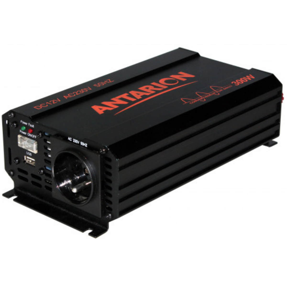 ANTARION Convertisseur de tension Pur Sinus 300W 12V/230V Camping-Car ...