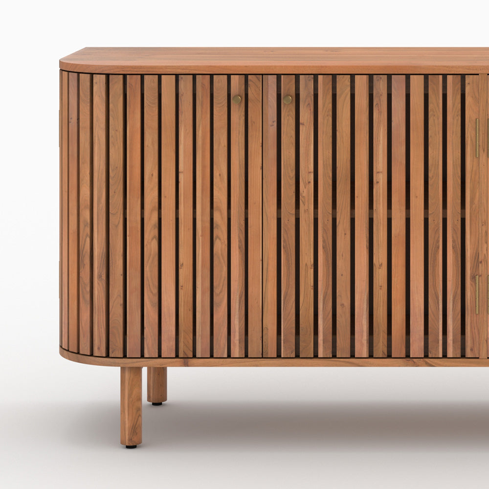 Buffet en bois d'acacia-Paola au meilleur prix | E.Leclerc