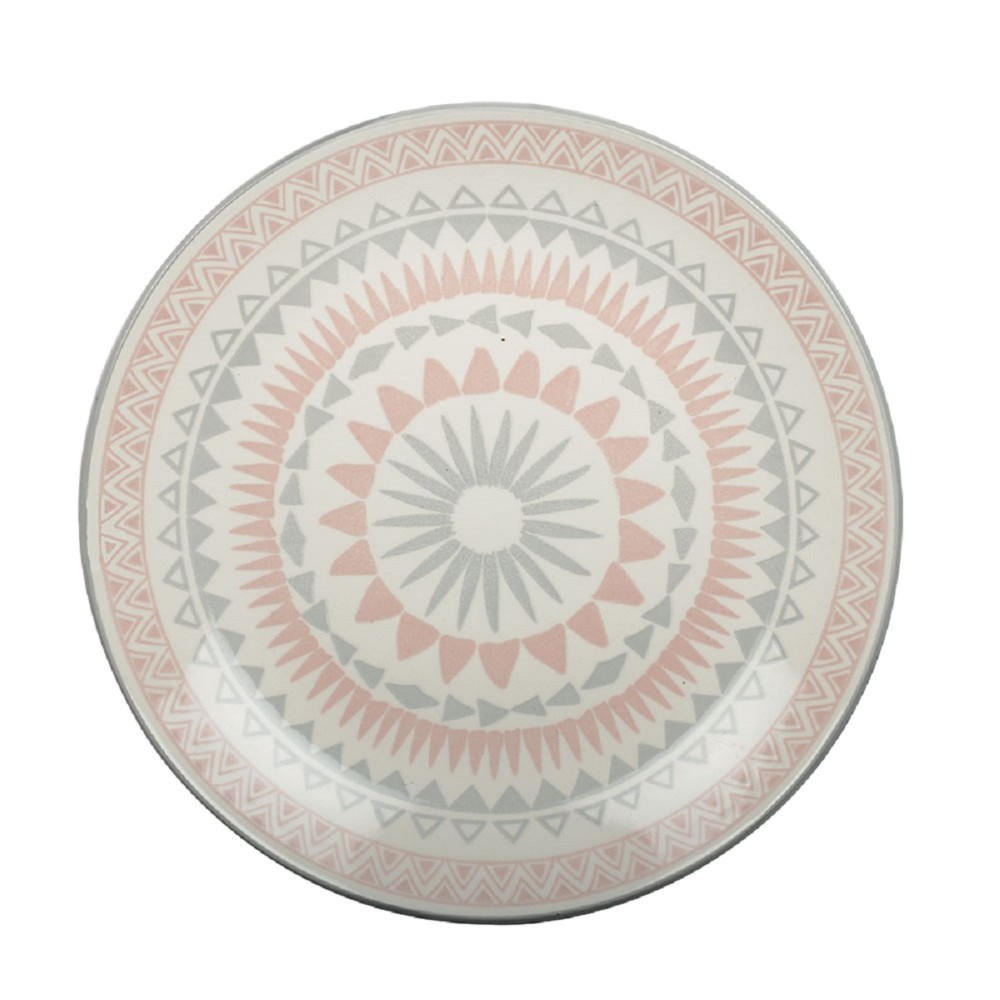 ASSIETTE PLATE ROSE - COACHELLA PAR BOITE DE - 6 au meilleur prix | E ...