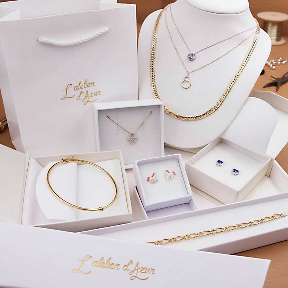 Boucles d'Oreilles Demi Créoles Aigues-Marines - Or 18 Carats 750 Jaune ...