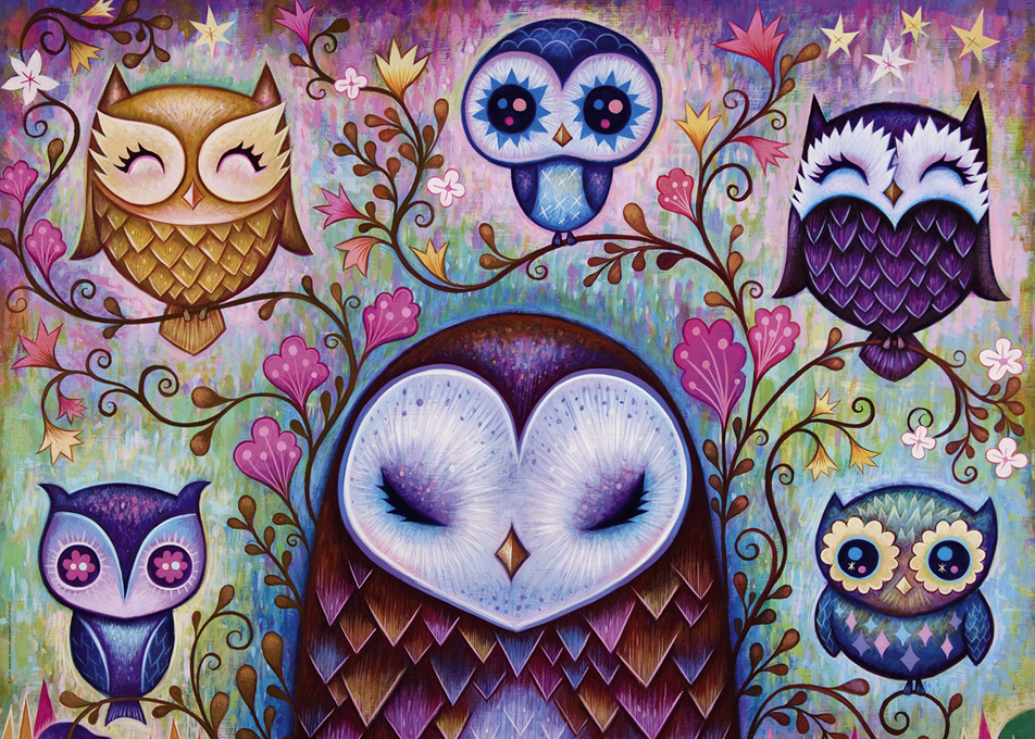 Heye Great Big Owl Jeu de puzzle 1000 pièce(s) Art au meilleur prix | E ...