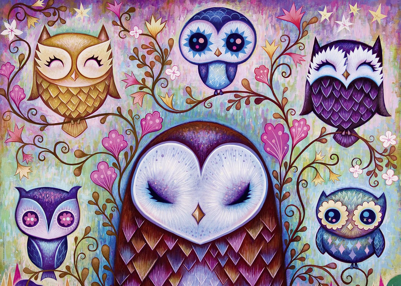 Heye Great Big Owl Jeu de puzzle 1000 pièce(s) Art au meilleur prix | E ...