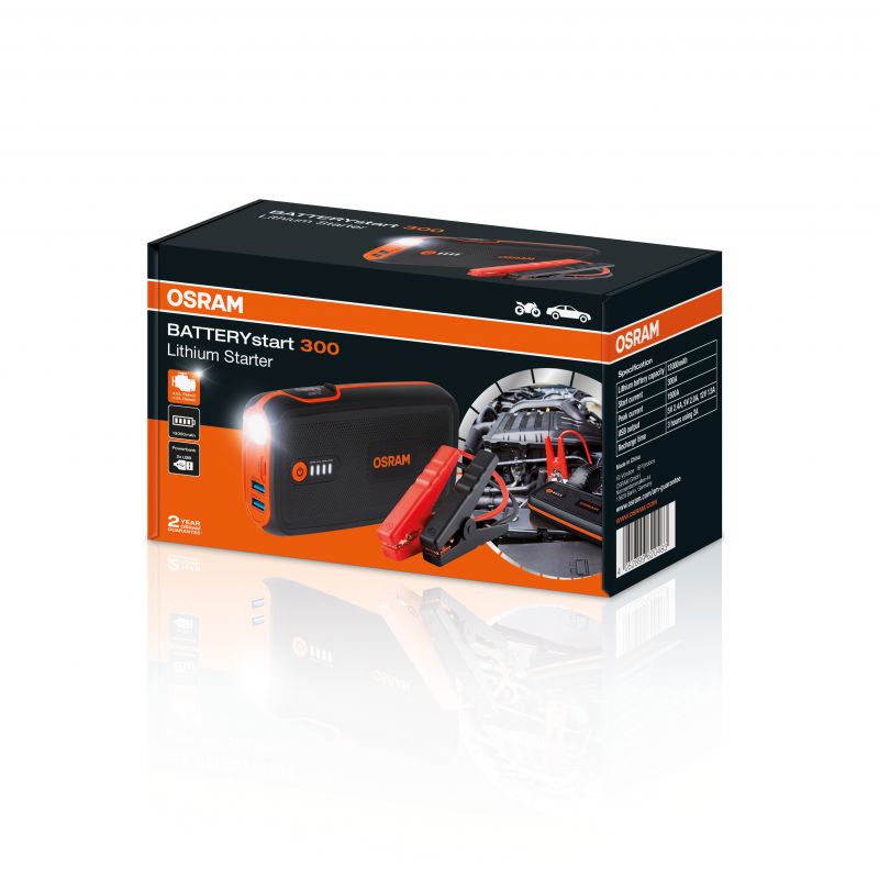 Osram obsl300 booster de batterie 6.0l essence - 3.0l diesel - lithium ...