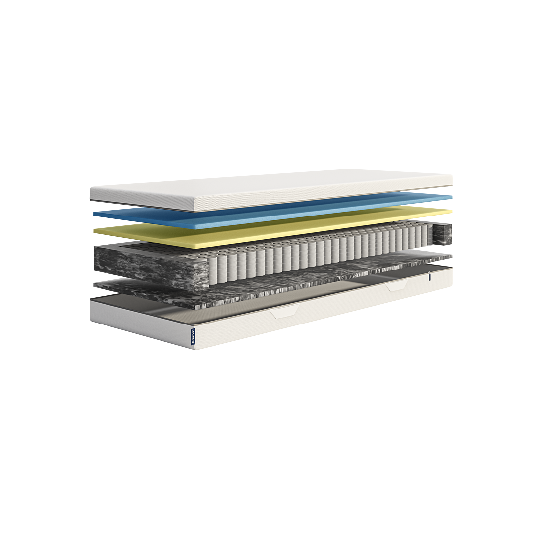 Matelas Emma One Hybride 160x200 - Garantie de 10 ans au meilleur prix ...