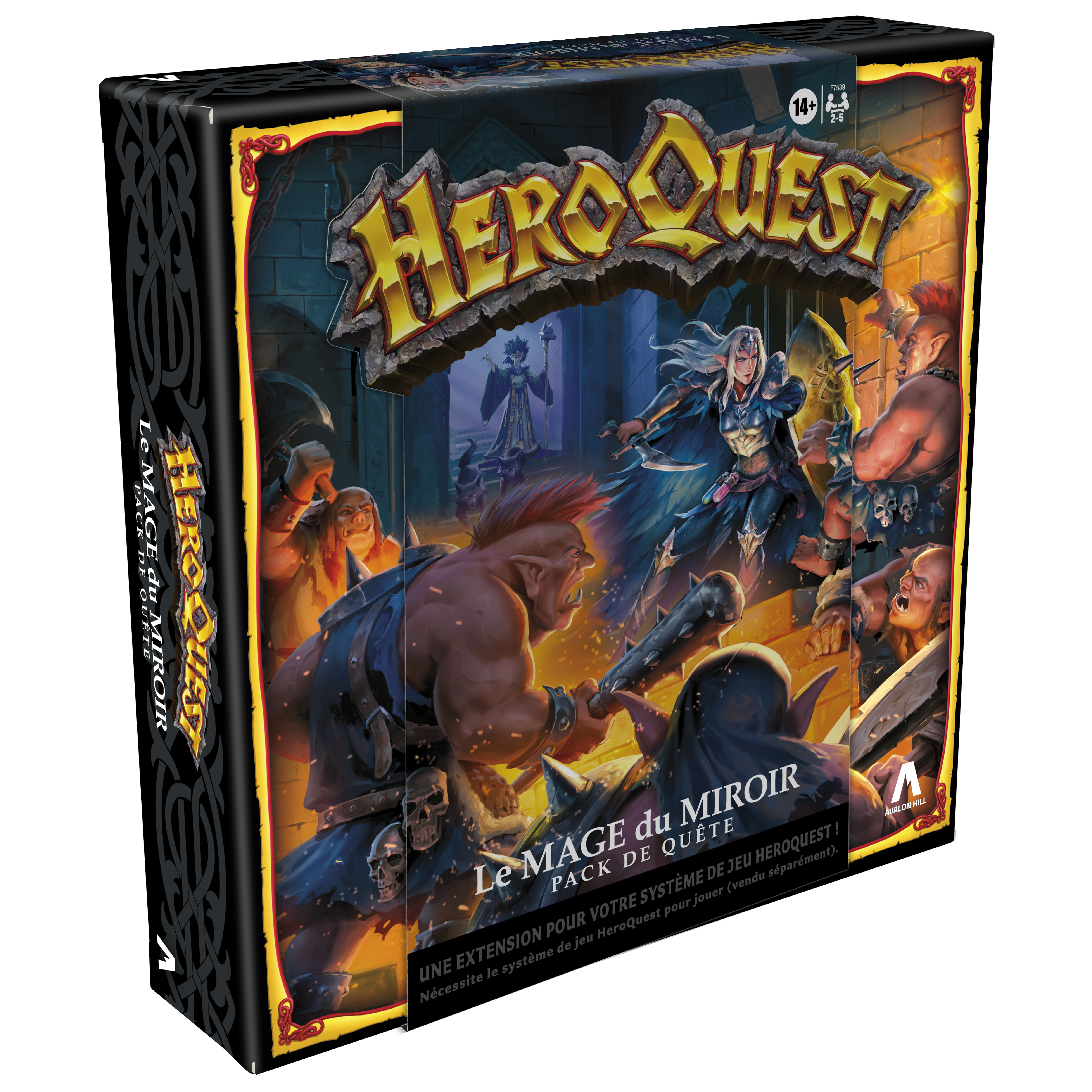 Avalon Hill HeroQuest, pack de quête Le mage du miroir au meilleur prix ...