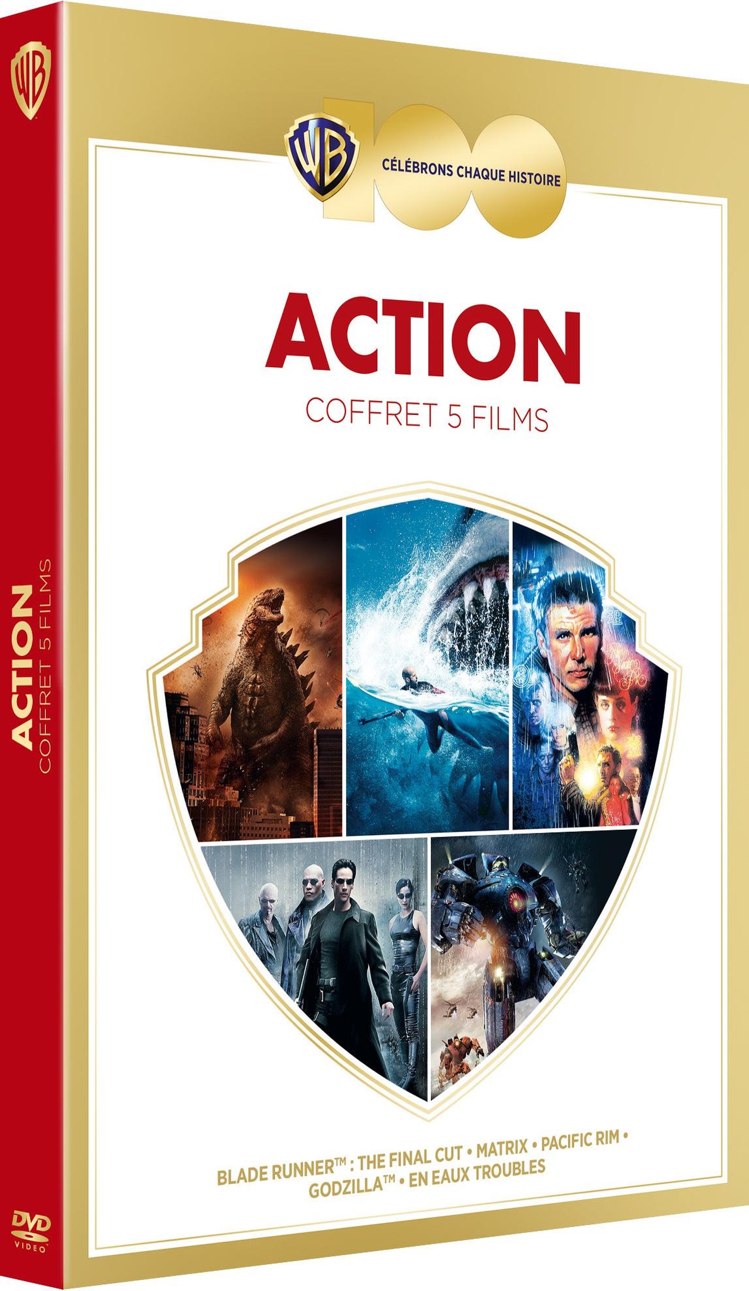 Warner Bros. 100 ans - 5 films d'action au meilleur prix | E.Leclerc