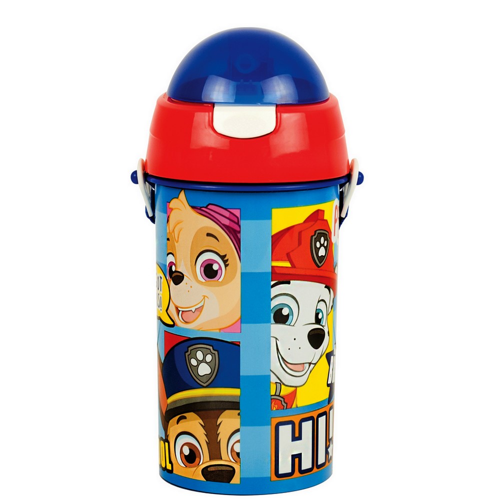 Gourde Pat Patrouille Enfant Bouteille Sangle réutilisable Paille au meilleur prix | E.Leclerc