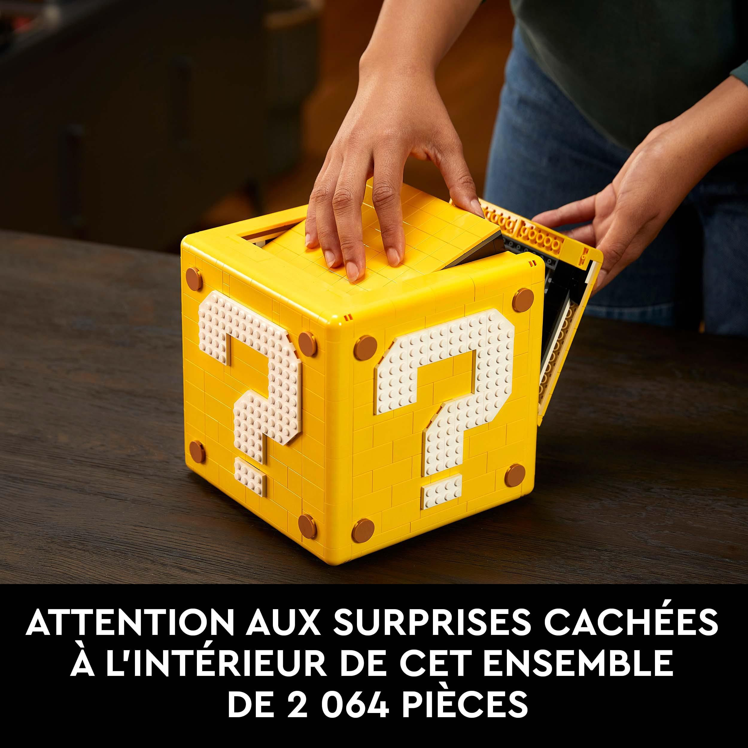 Bloc point d'interrogation Super Mario 64™ au meilleur prix | E.Leclerc
