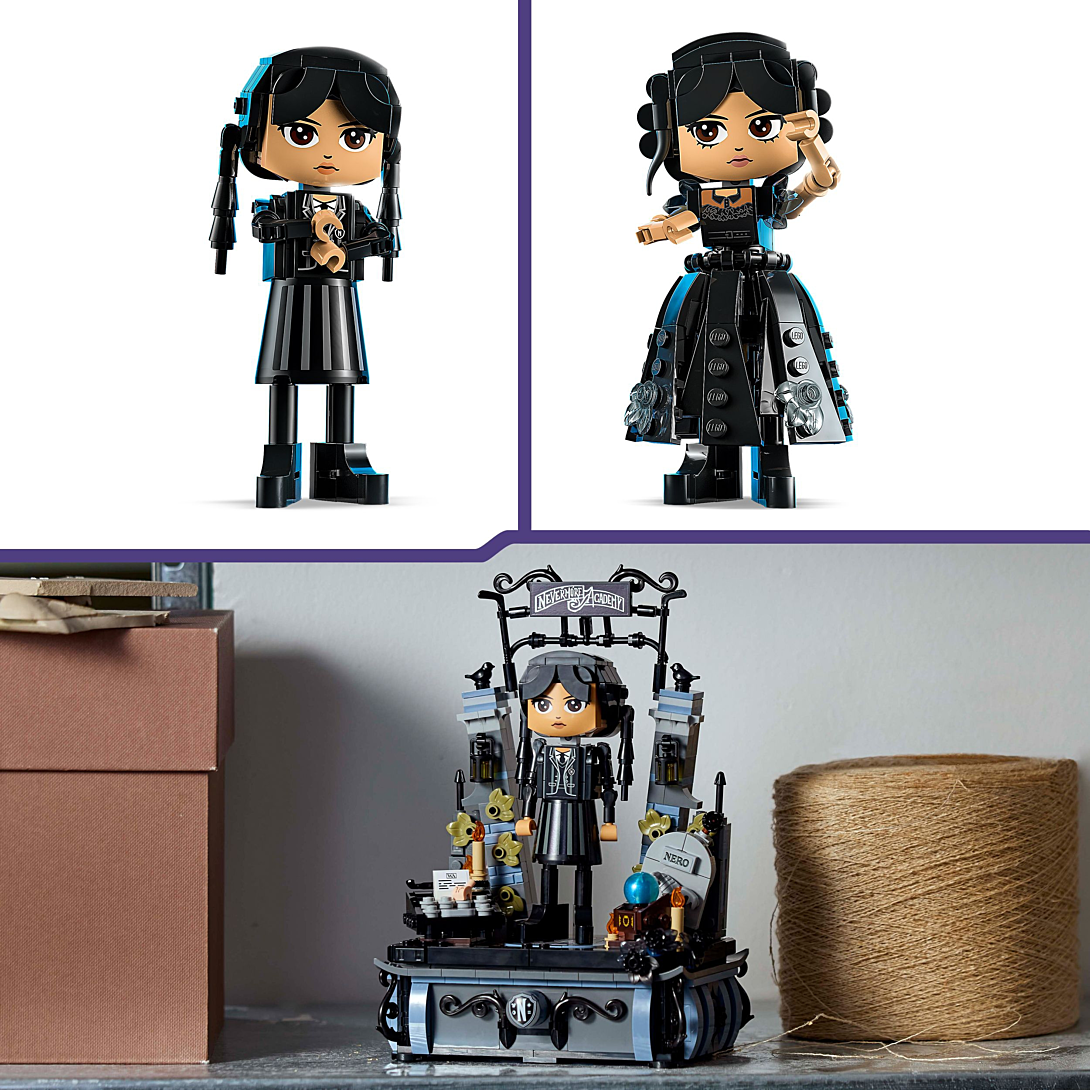 LEGO® Mercredi Figurine de Mercredi Addams - Jouet 76780 au meilleur ...