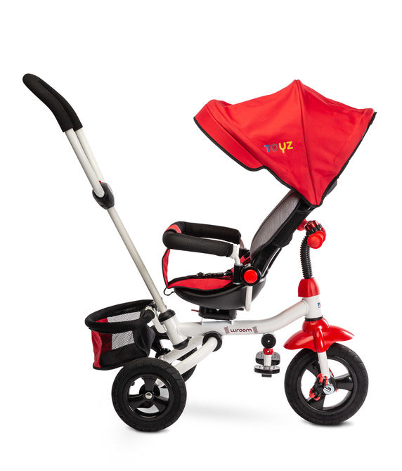 Tricycle Wroom À Trois Roues Rouges Avec Siège Pivotant Et Repose Pieds ...