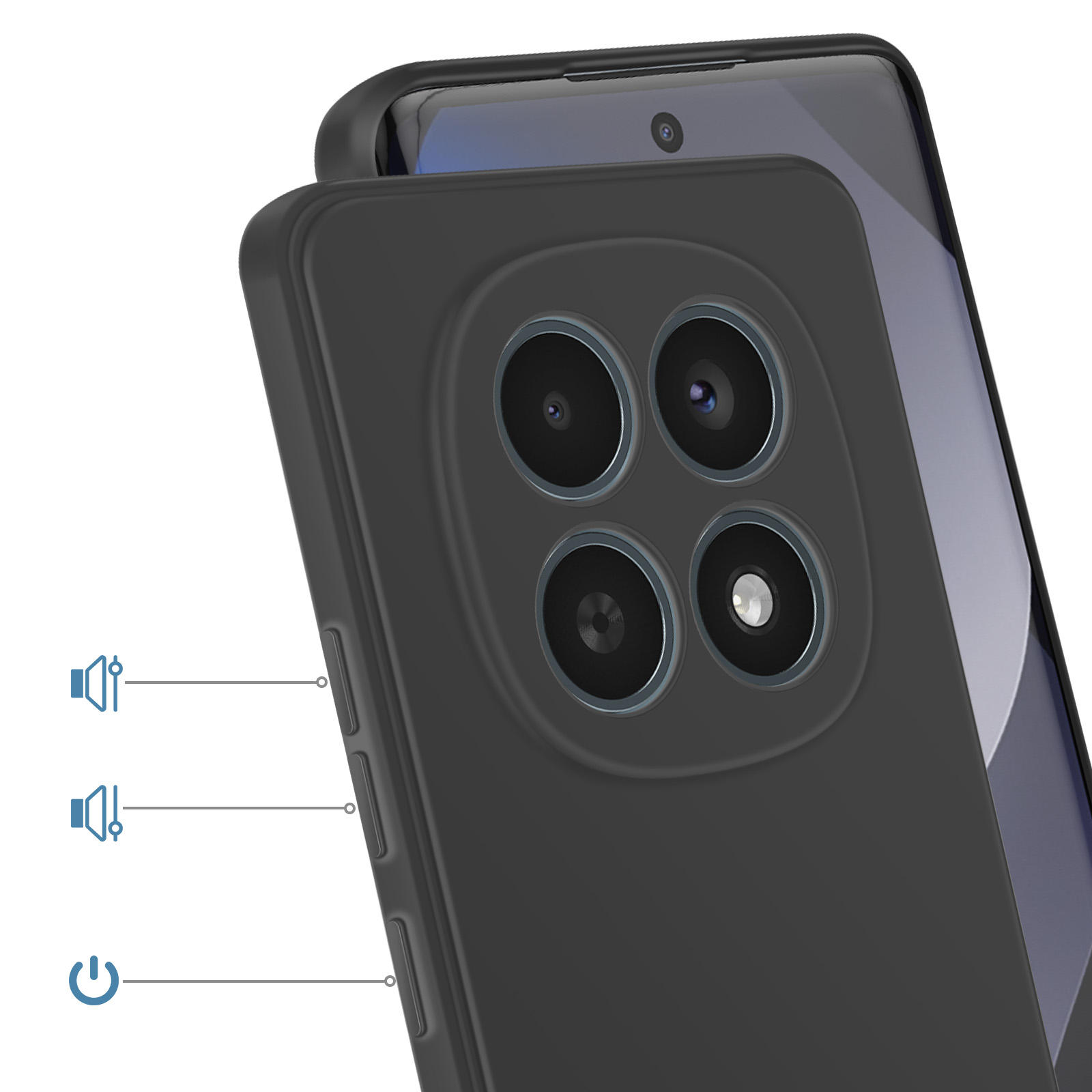 Avizar Coque pour Redmi Note 15 5G / 4G en Silicone Souple Antichocs ...