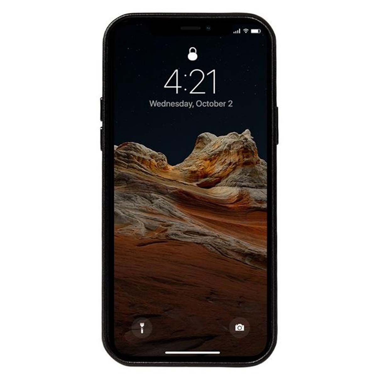 Crong Coque Essential Cover pour iPhone 12 Pro Max en Cuir Écologique ...