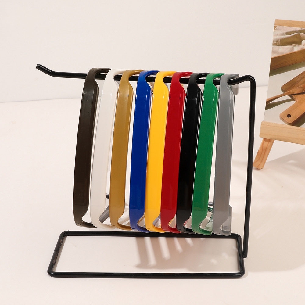 Pack de 2 bandeaux carrés, arceau à cheveux pour cheveux bouclés et ...