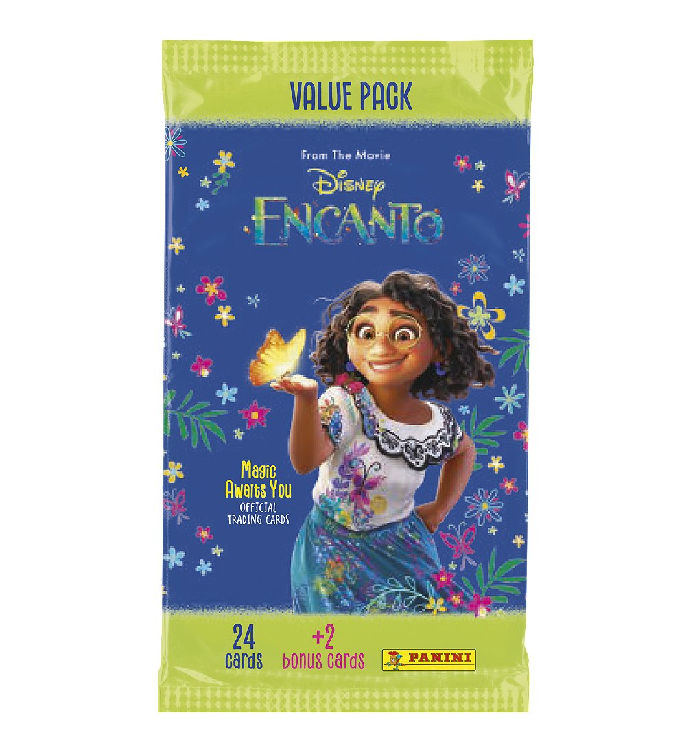 ENCANTO TRADING CARDS Fat pack 24 cartes + 2 cartes bonus au meilleur ...