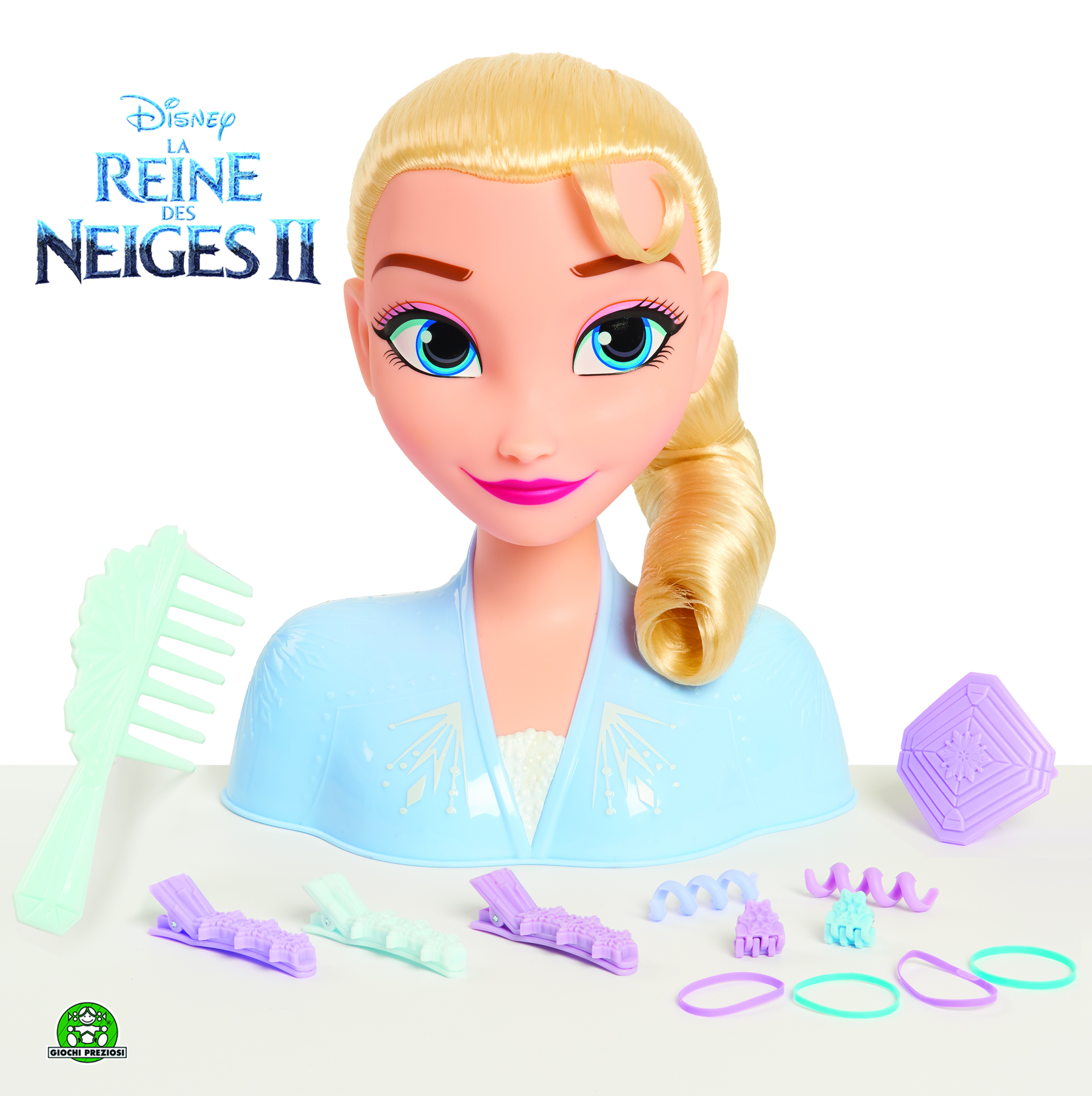 La Reine des Neiges 2 - Tête à Coiffer - Elsa au meilleur prix | E.Leclerc