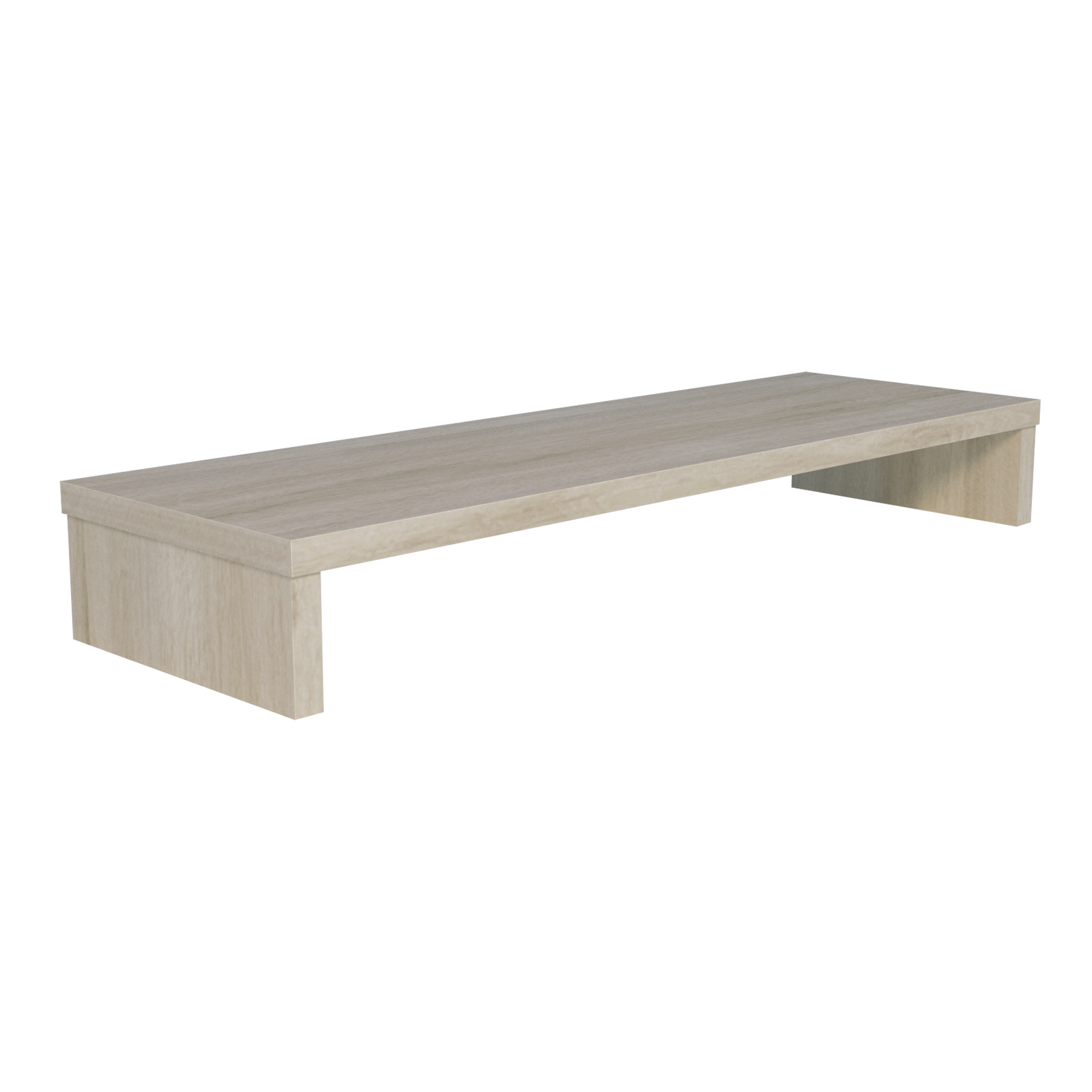 Henor Support élévateur TV 110 x 35 x 15 cm Chêne Stel. Supporte 60 kg ...