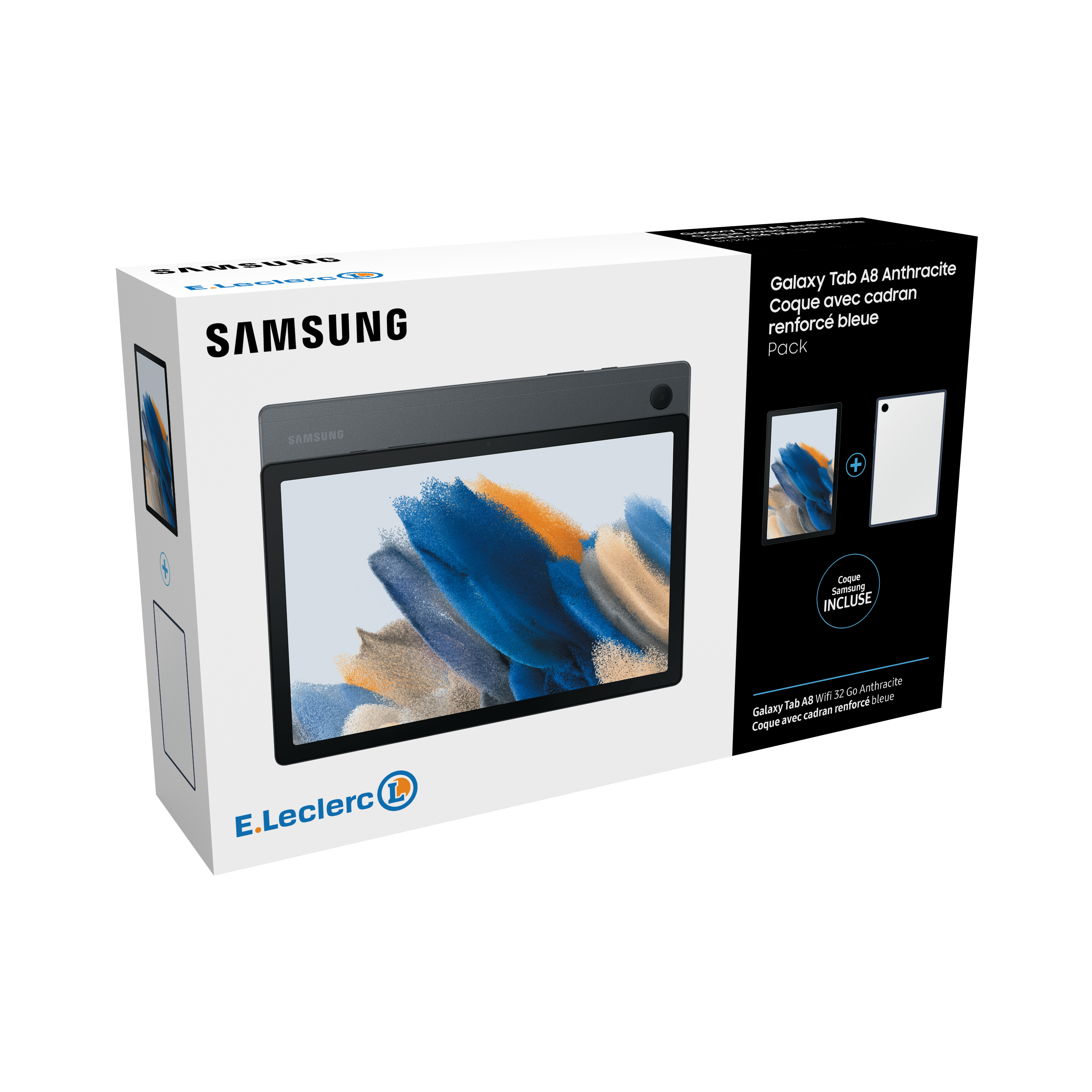 TABLETTE 10 POUCES Samsung Pack TabA8 32G GREY au meilleur prix | E.Leclerc