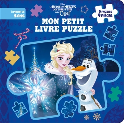 REINE DES NEIGES - Mon Petit Livre Puzzle - 5 puzzles 9 pièces ...