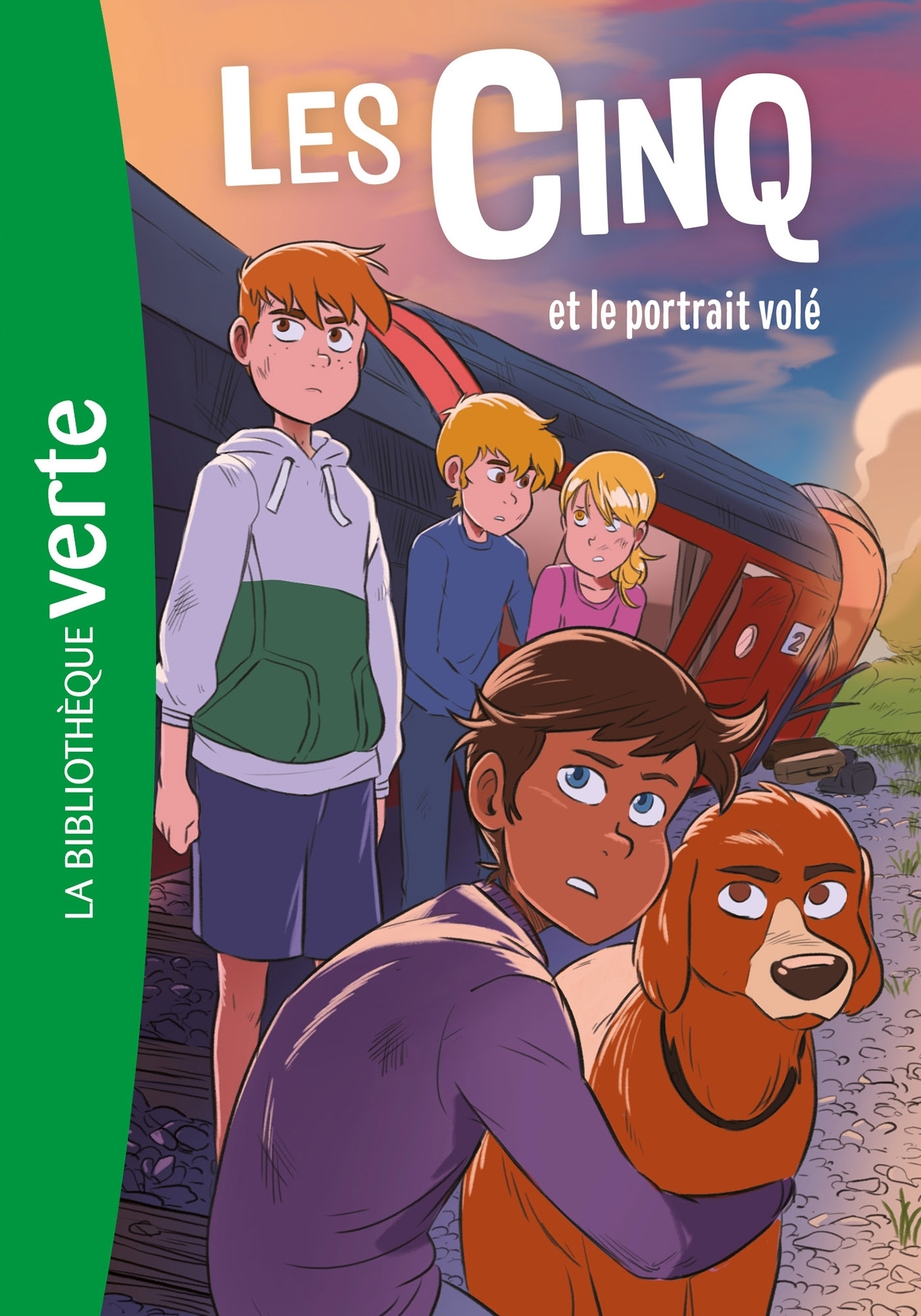 Les Cinq (nouvelle édition), Tome 34 - Les Cinq et le portrait volé ...