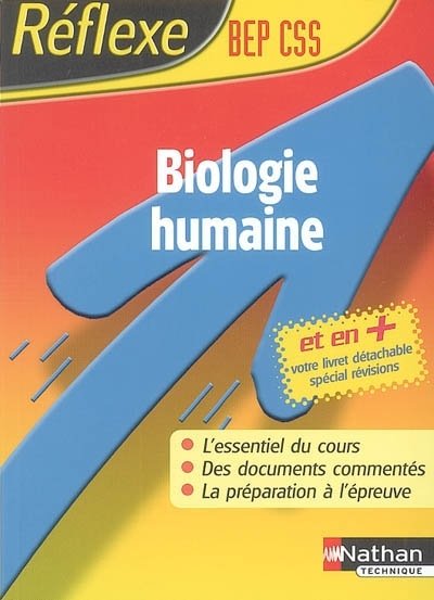 BIOLOGIE HUMAINE REFLEXE MEMOS BEP CSS - ET EN + LIVRET DETACHABLE SPECIAL REVISIONS (Broché) au ...