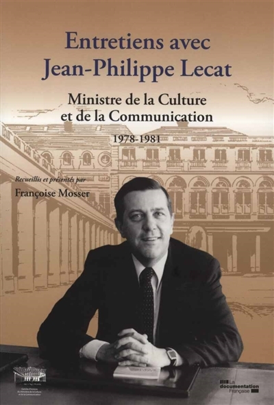 Entretien avec Jean-Philippe Lecat, ministre de la culture et de la ...