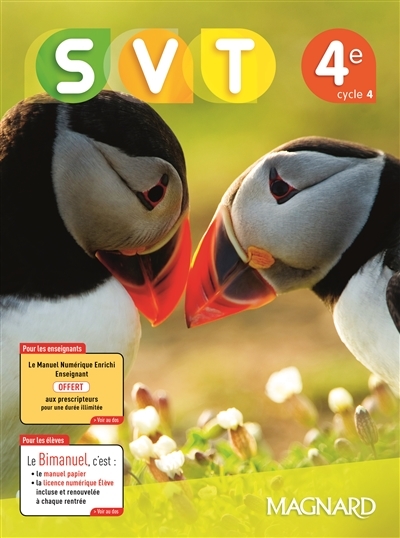 SVT 4e (2017) - Manuel élève (Broché) au meilleur prix | E.Leclerc