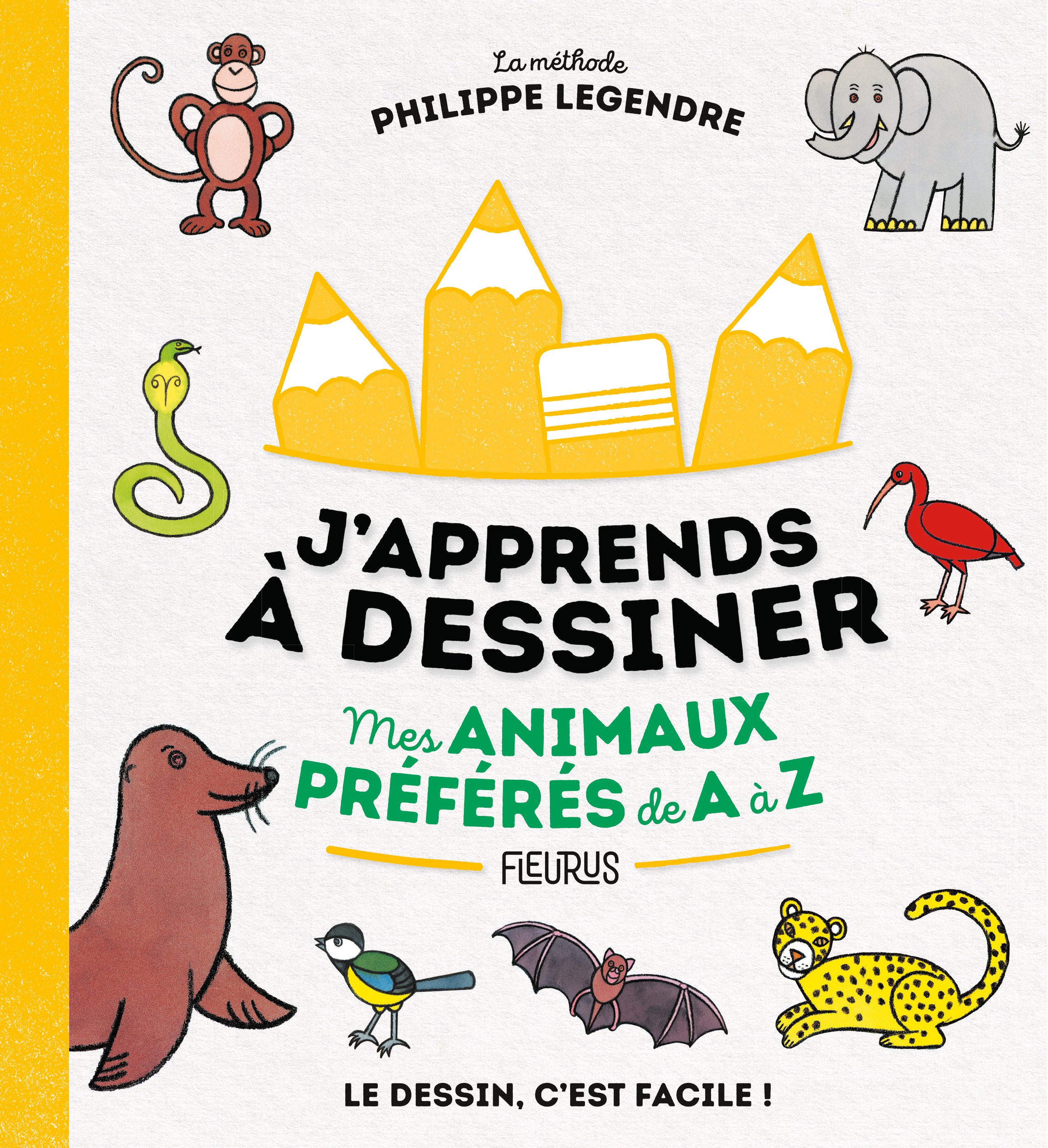 J'apprends à dessiner mes animaux préférés de A à Z (Jeunesse) au ...